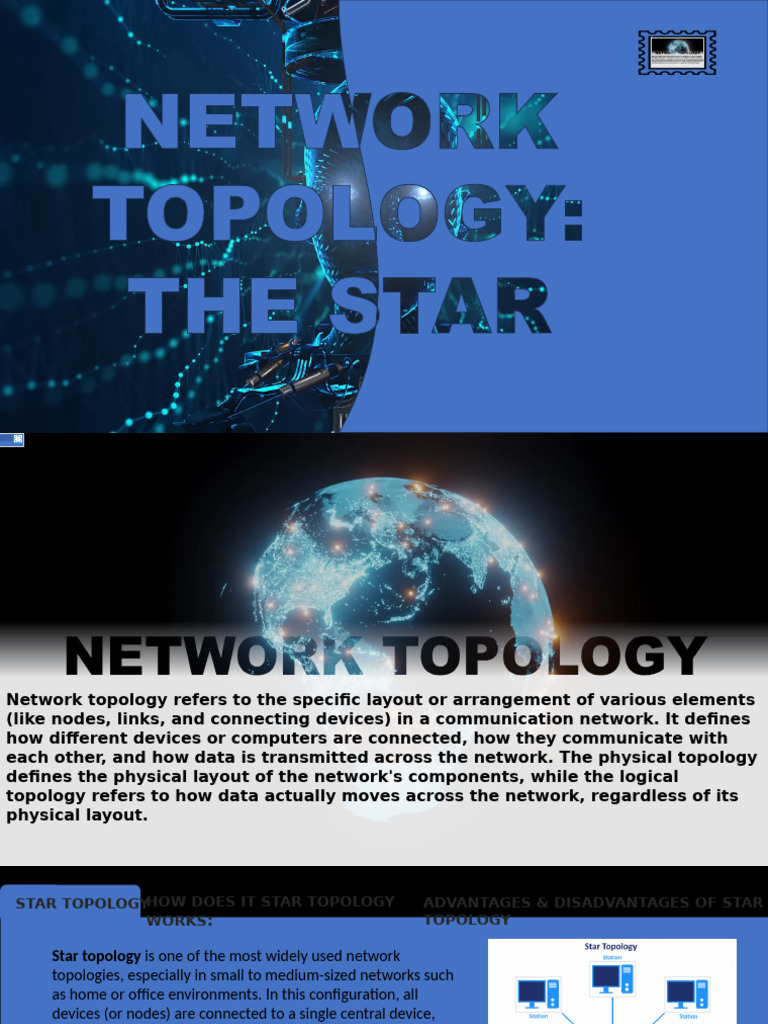 Star Topology Report | PDF | Network Topology | Computer Network