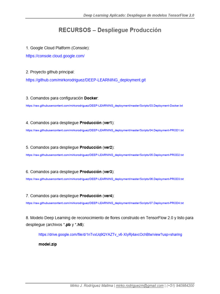 001 Recursos Despliegue Producci n | PDF