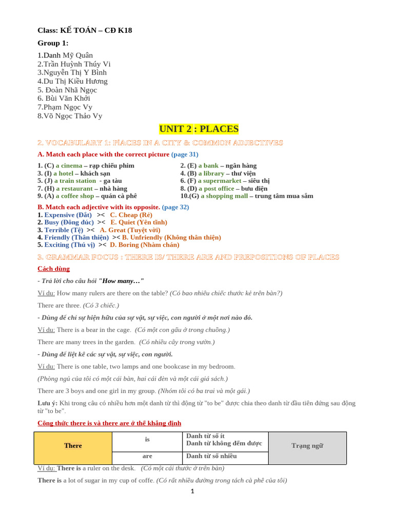 GROUP 1-TASK 1-UNIT 3-KT-K18-QUAN (1) | PDF