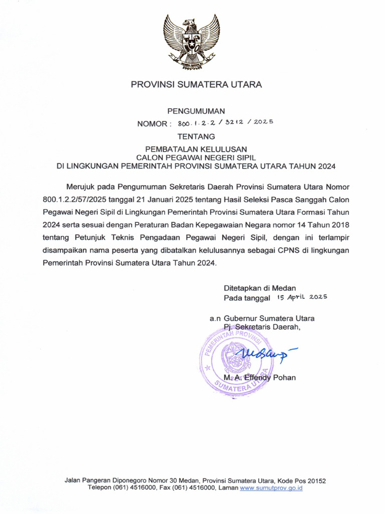 Pembatalan kelulusan | PDF