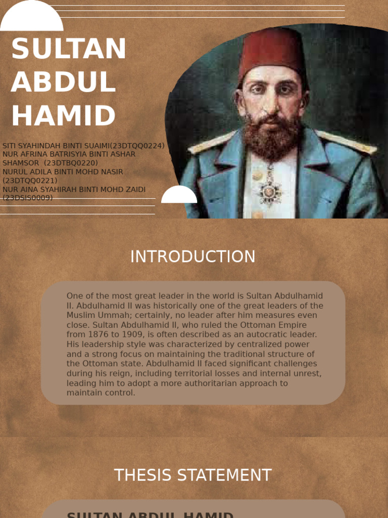 Bi Sultan Abdulhamid | PDF | Ottoman Empire | Sultan