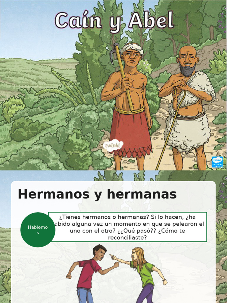 Sa Cs 1682027444 Powerpoint Cain y Abel para Ninos - Ver - 1 | PDF