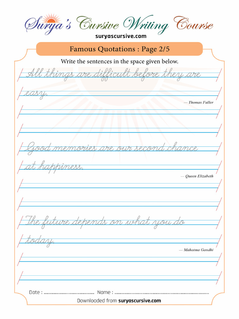 Famous Quotations Page 2 | PDF