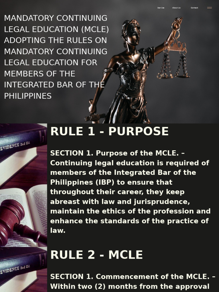 Group 4 MCLE & LAW STUDENT | PDF | Lawyer | Legal Education