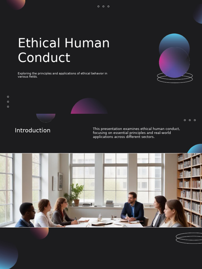 Principles of Ethical Human Conduct | PDF | Integrity | Business Ethics