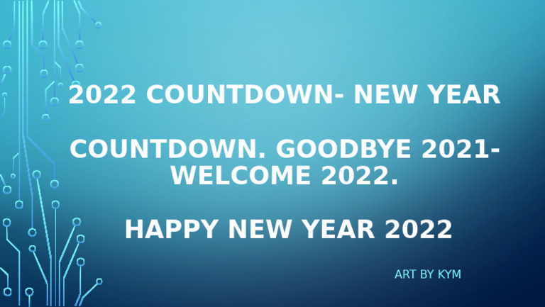 2022 Countdown - New Year | PDF