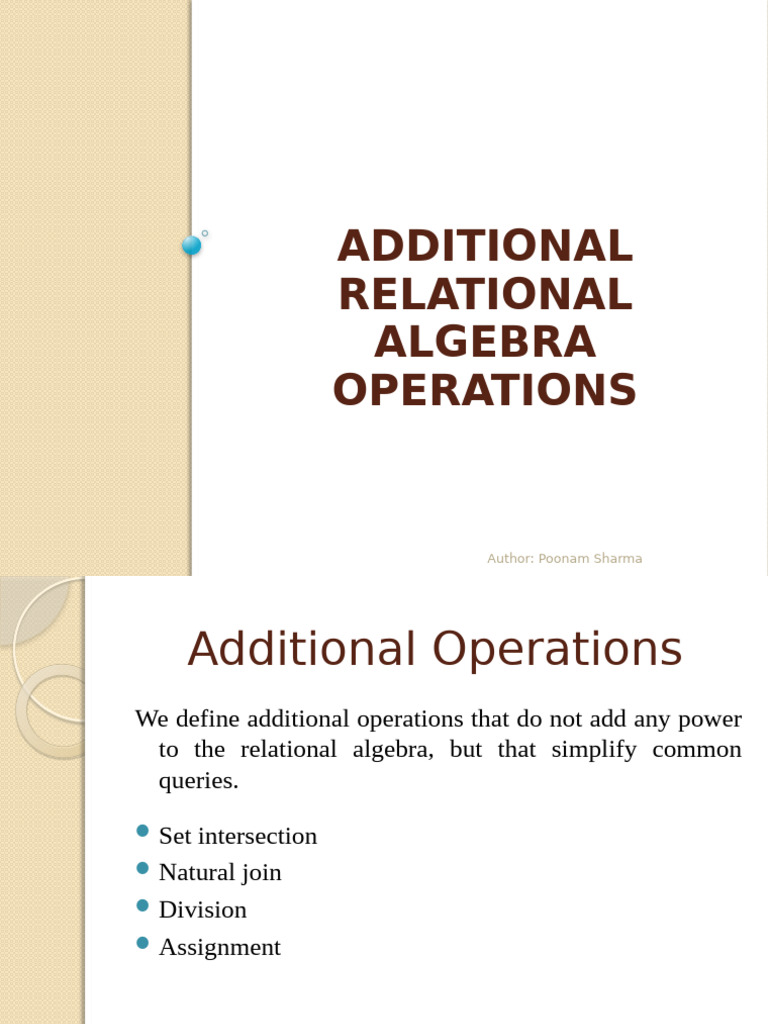 LECTURE 10 (Additional Operators) | PDF | Mathematics | Mathematical Analysis