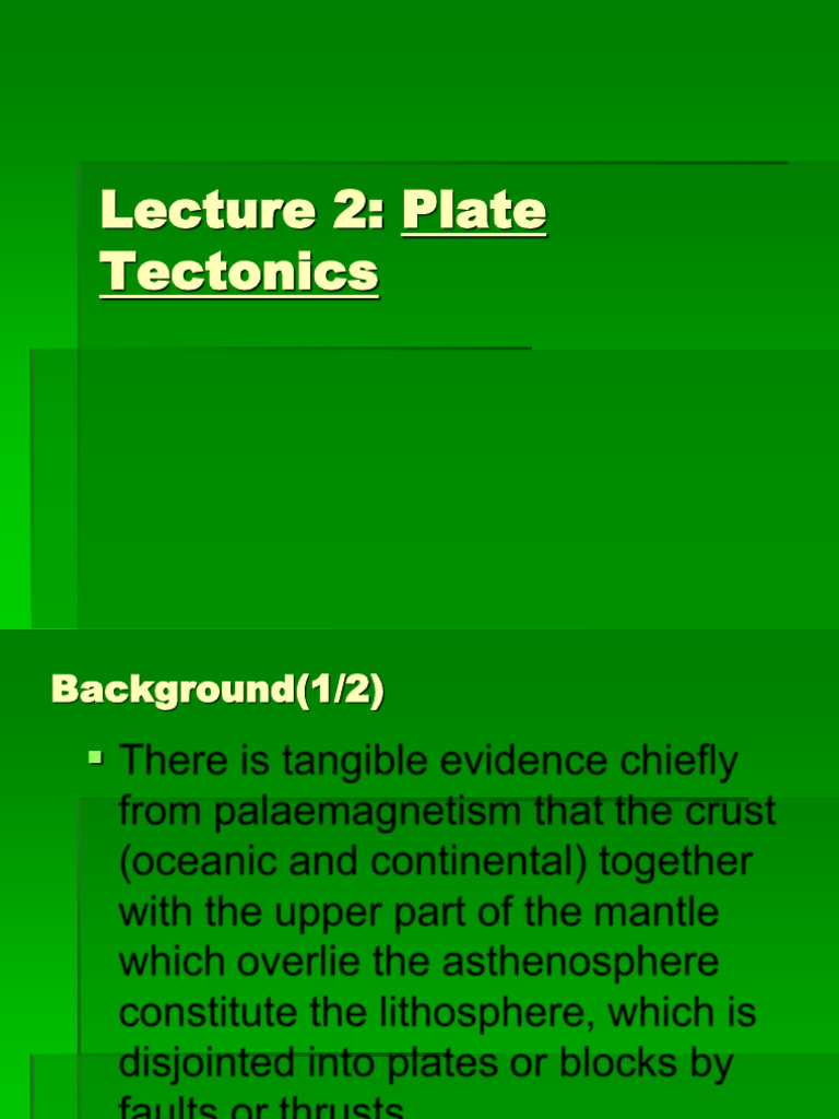 Understanding Plate Tectonics Basics | PDF | Plate Tectonics | Tectonics