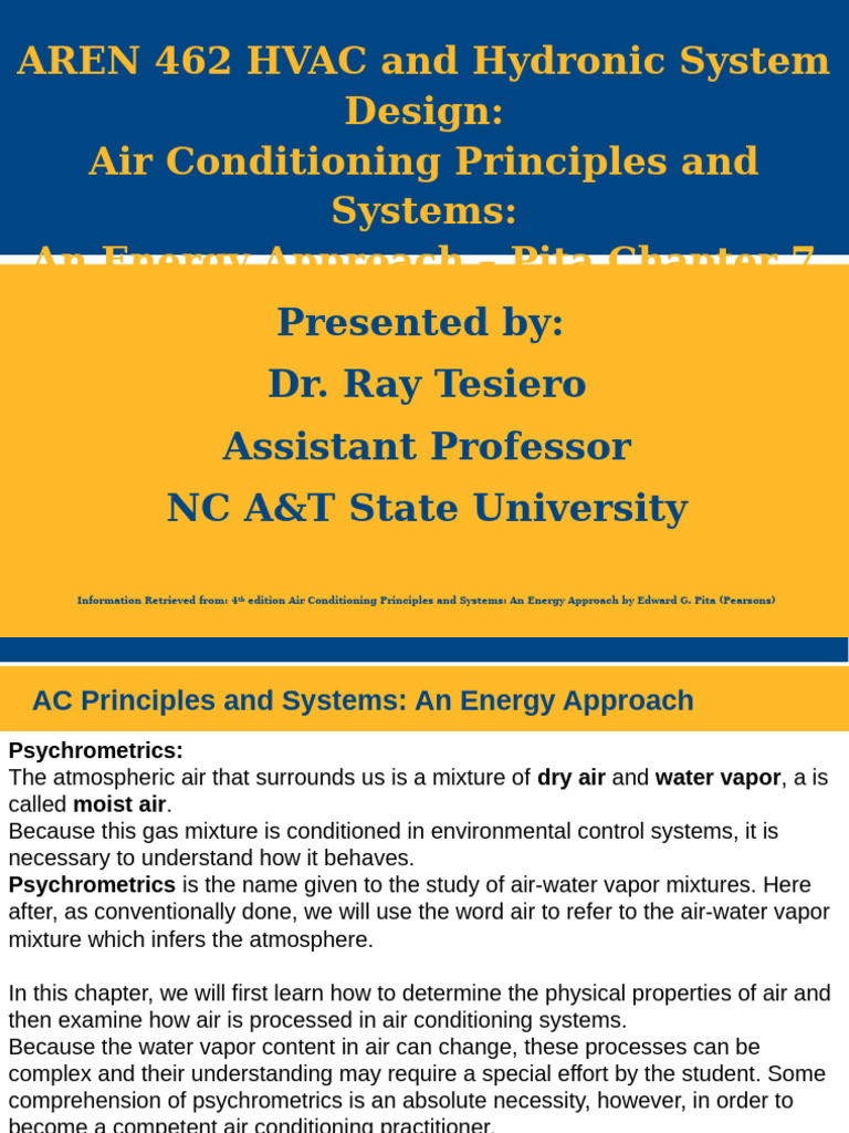 1 - 3 - .3 HVAC P&S CH 3 Basic HVAC System Calculations & CH 7 ...