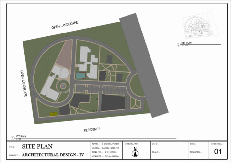 Site Plan Final | PDF