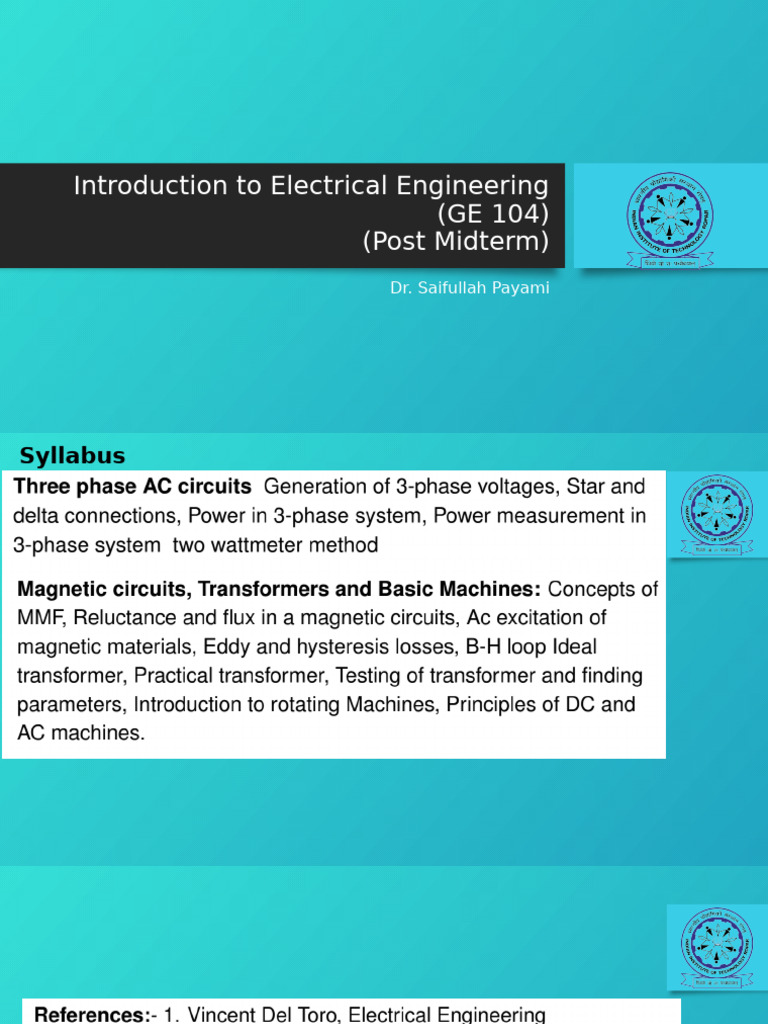 Three Phase AC Circuits | PDF