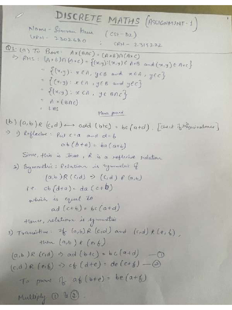 DM Assignment - 1 | PDF