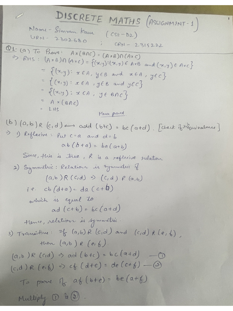 DM Assignment 1 | PDF