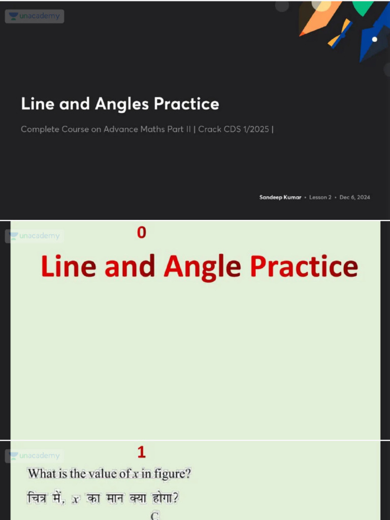 Line and Angles Practice No Anno 1741827463541 | PDF