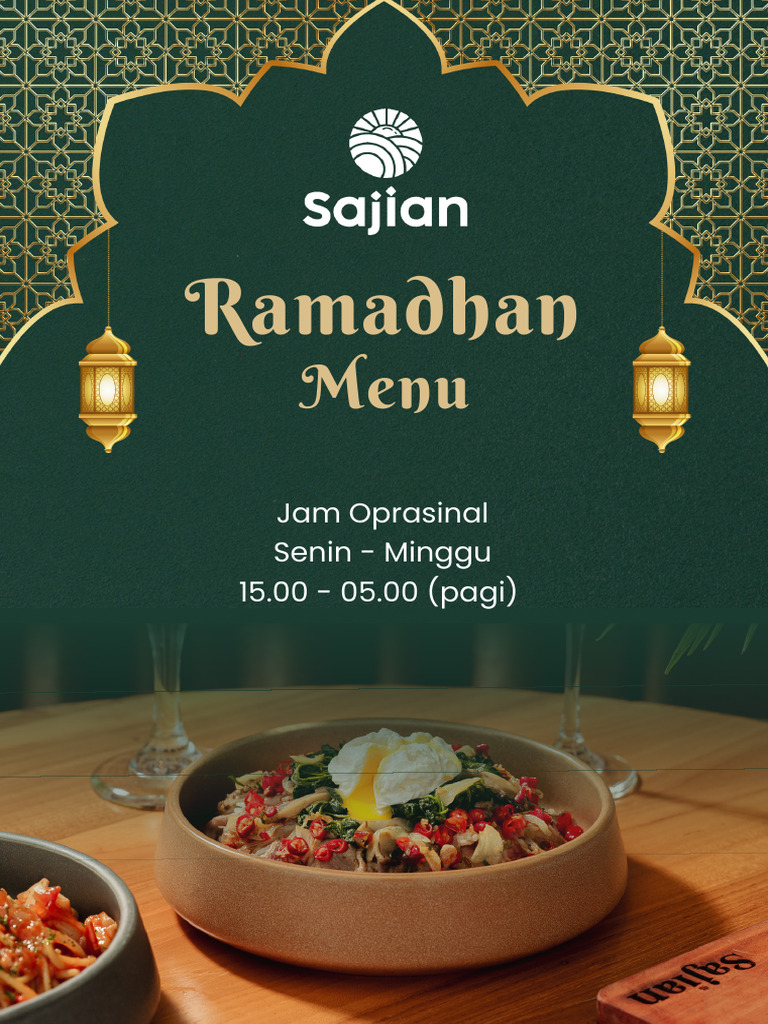 Sajian Ramadhan Menu Fix 2025 | PDF