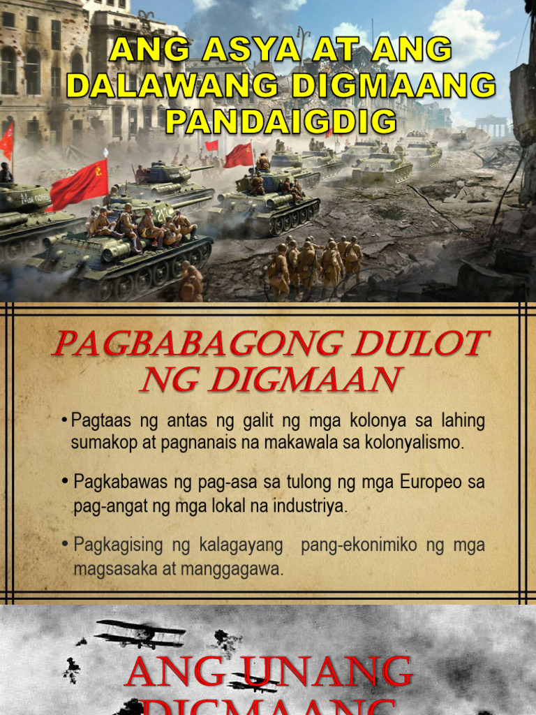 ArPan7 Unang Digmaan 1 | PDF