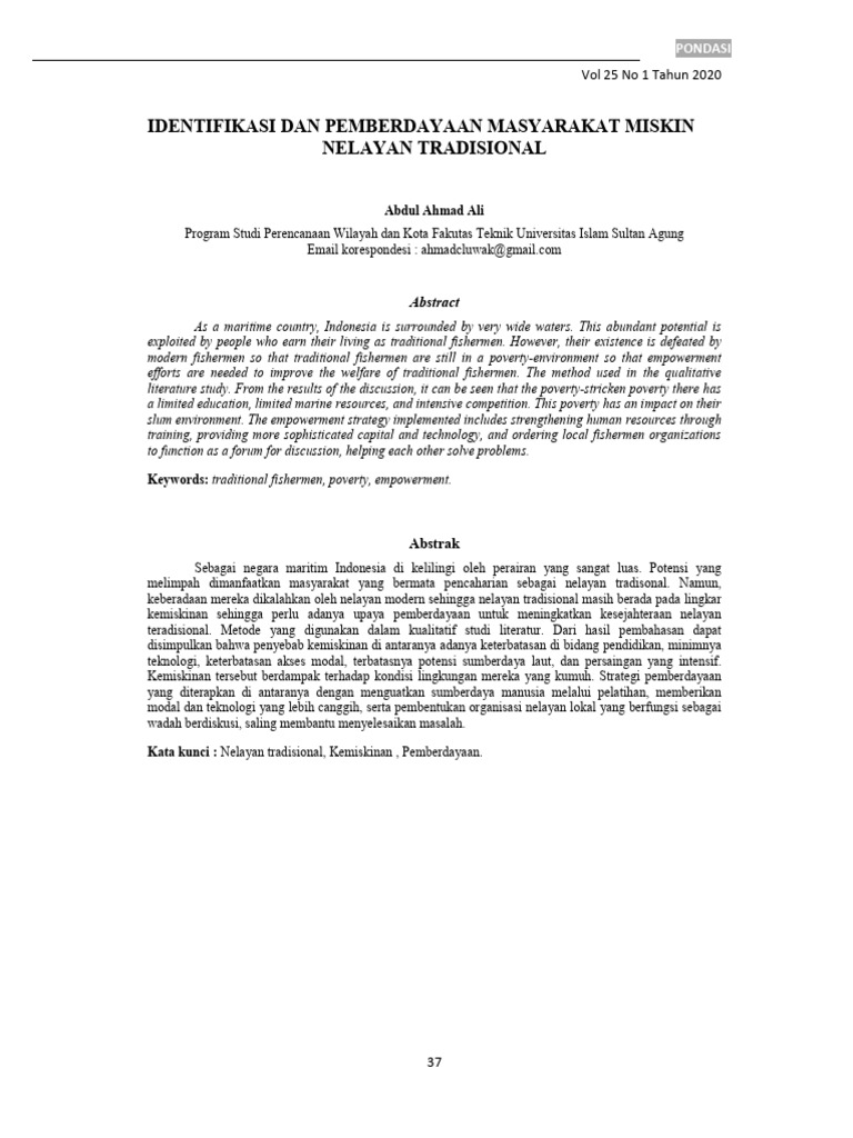 Silvita Ramadhani (Jurnal Nelayan) | PDF