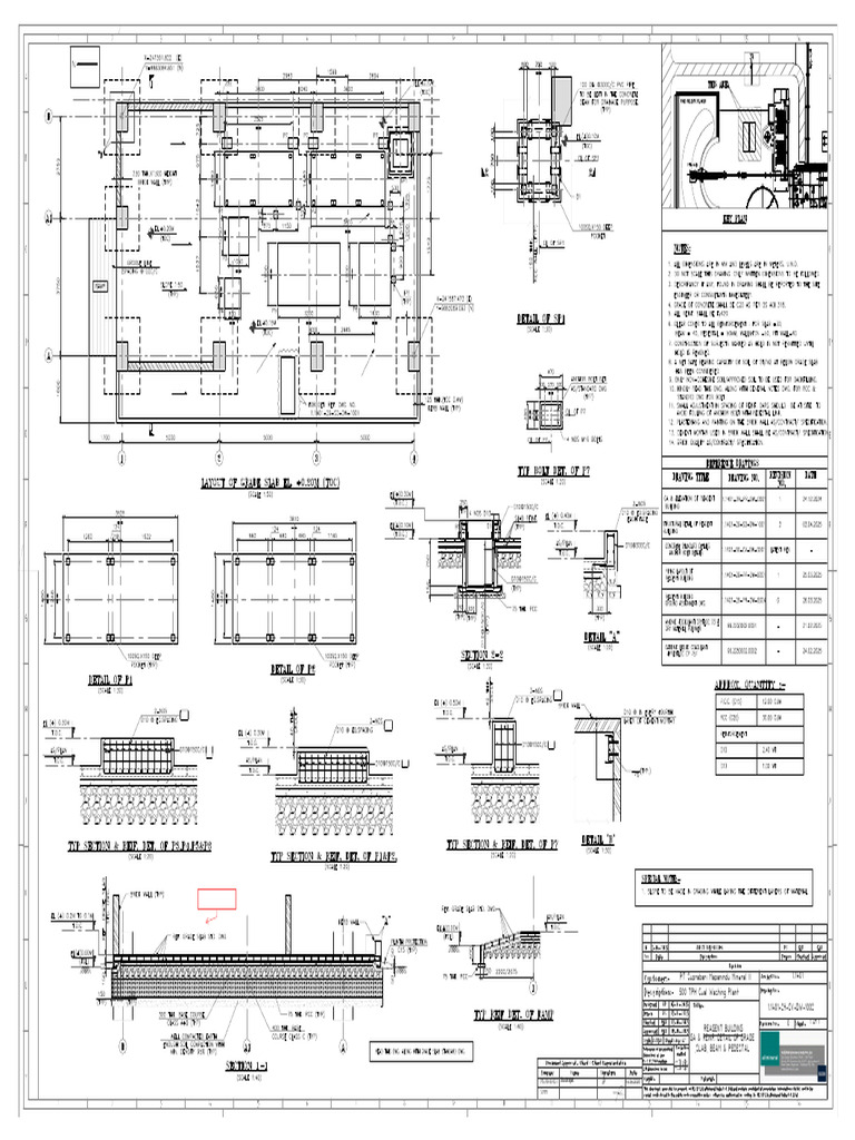 1.1401-29-CV-DW-1002-00_Civil Drawing Reagent Building Grade slab app (1) | PDF