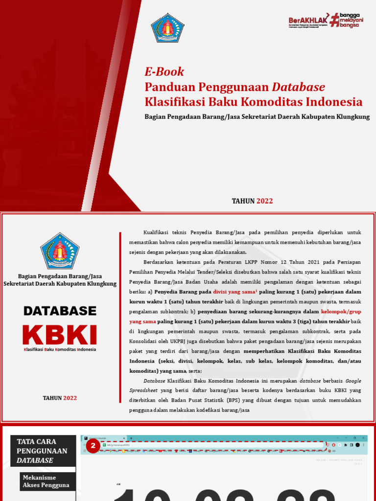 Buku Panduan KBKI Rev Bayu | PDF