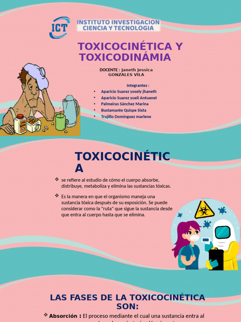 Toxicocinética y Toxicodinámia | PDF | Biotransformación | Química