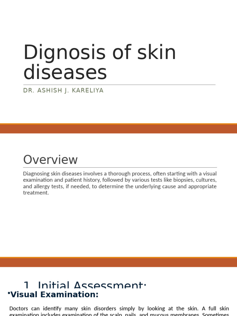 Dignosis of Skin Diseases | PDF | Dermatitis | Allergy