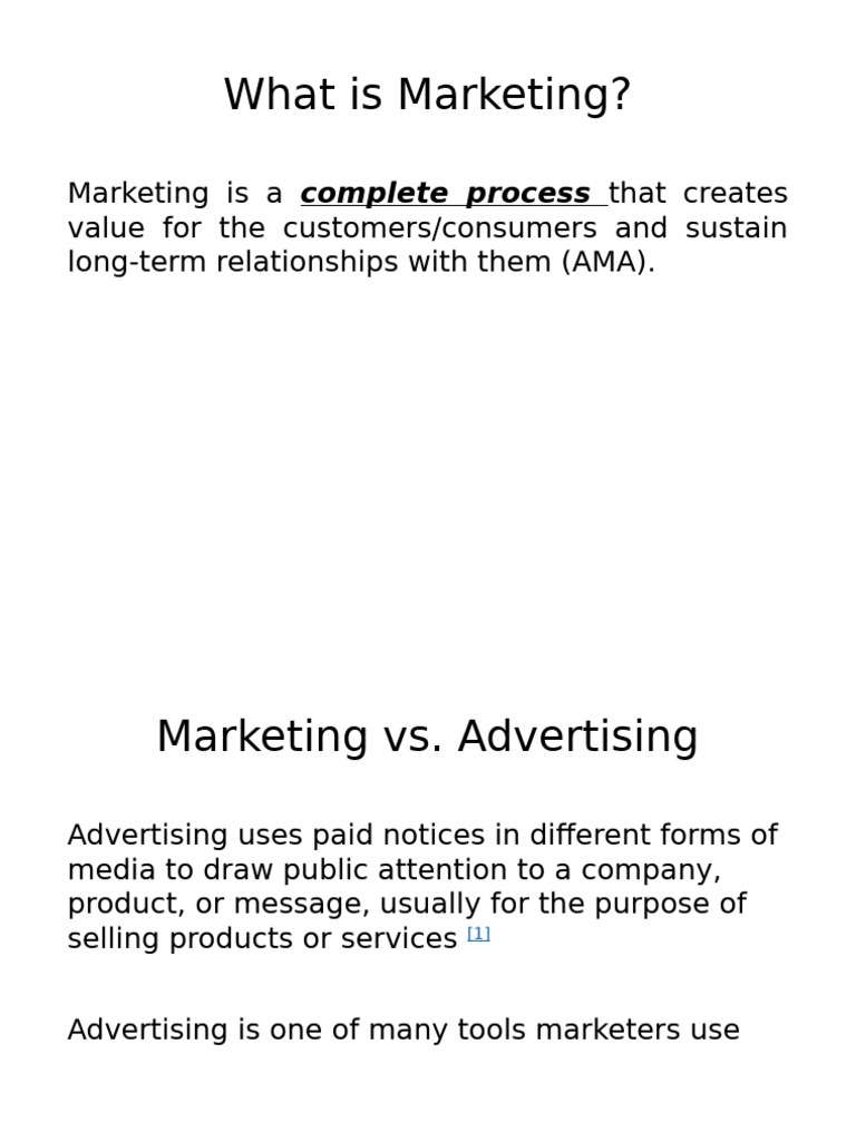 What Is Marketing | PDF | Marketing | Brand