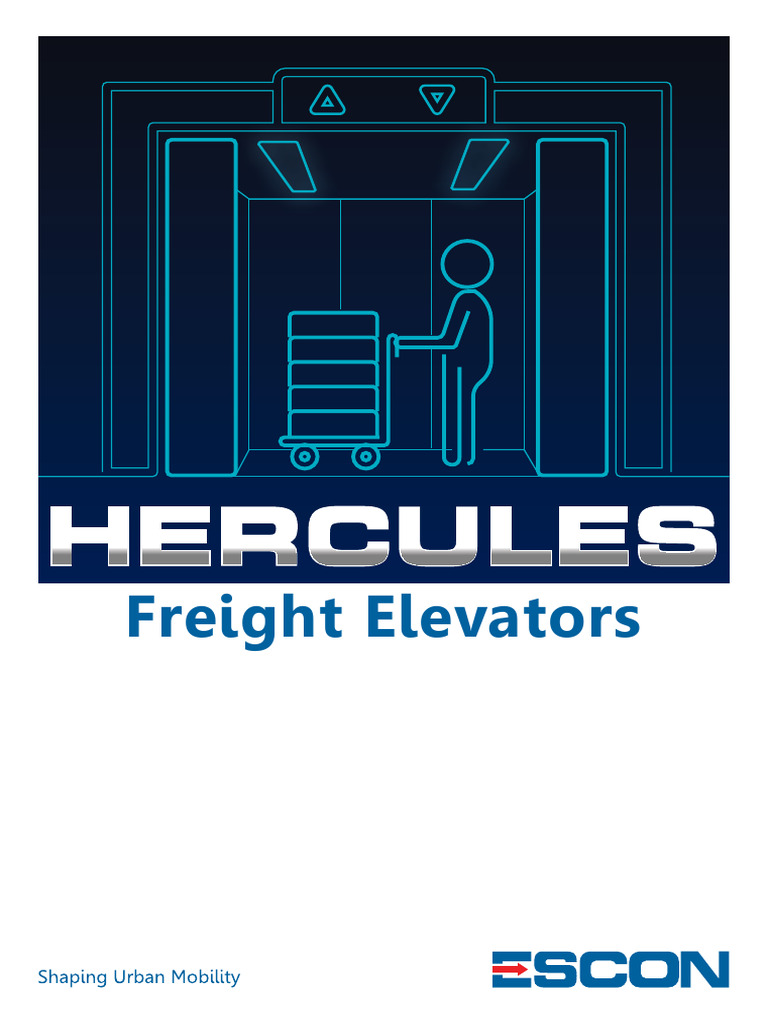 HERCULES - Freight Elevator | PDF | Elevator | Manufactured Goods