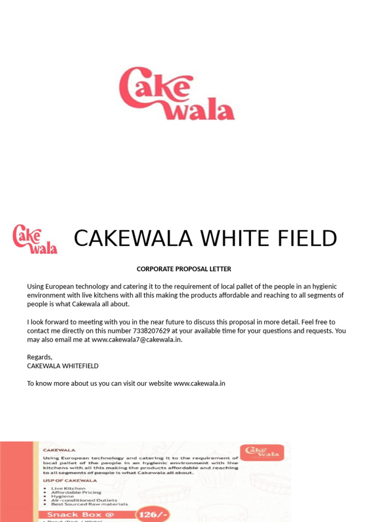Cakewala White Field 7 | PDF | Cakes | Muffin