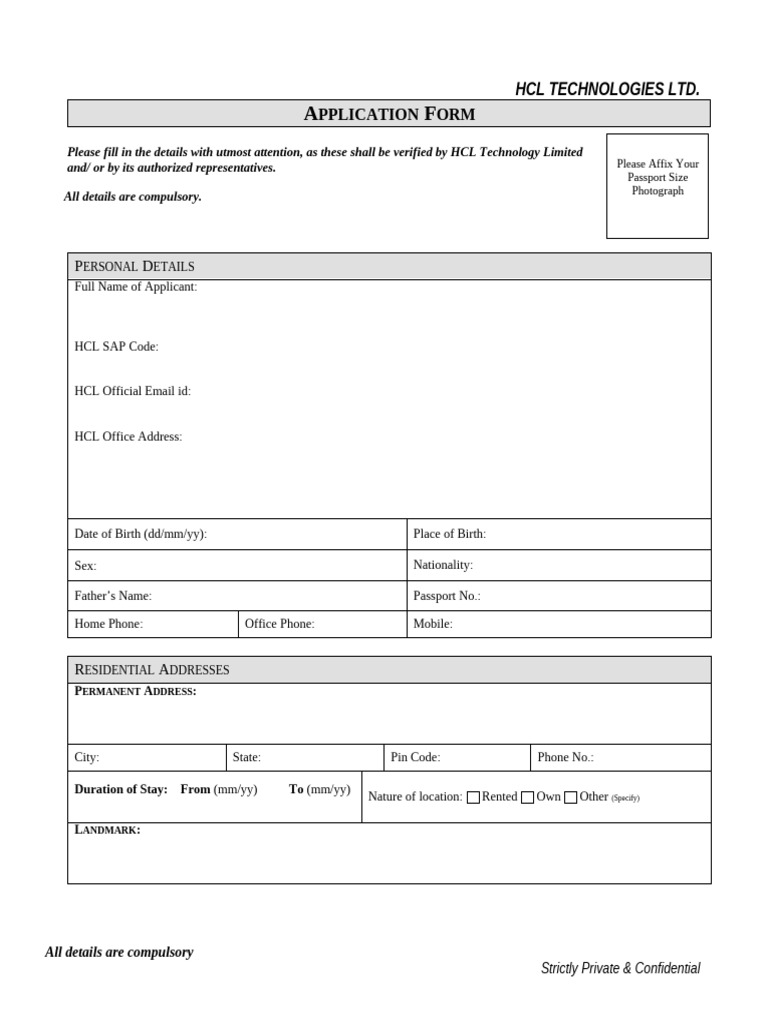 BGV Application Form - Existing | PDF | Identity Document | Authentication