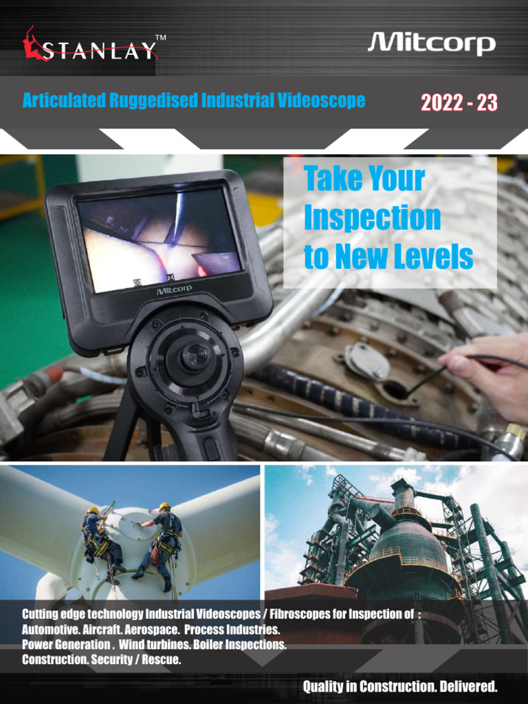 X750 Industrial Videoscope Overview | PDF | Hdmi | Usb