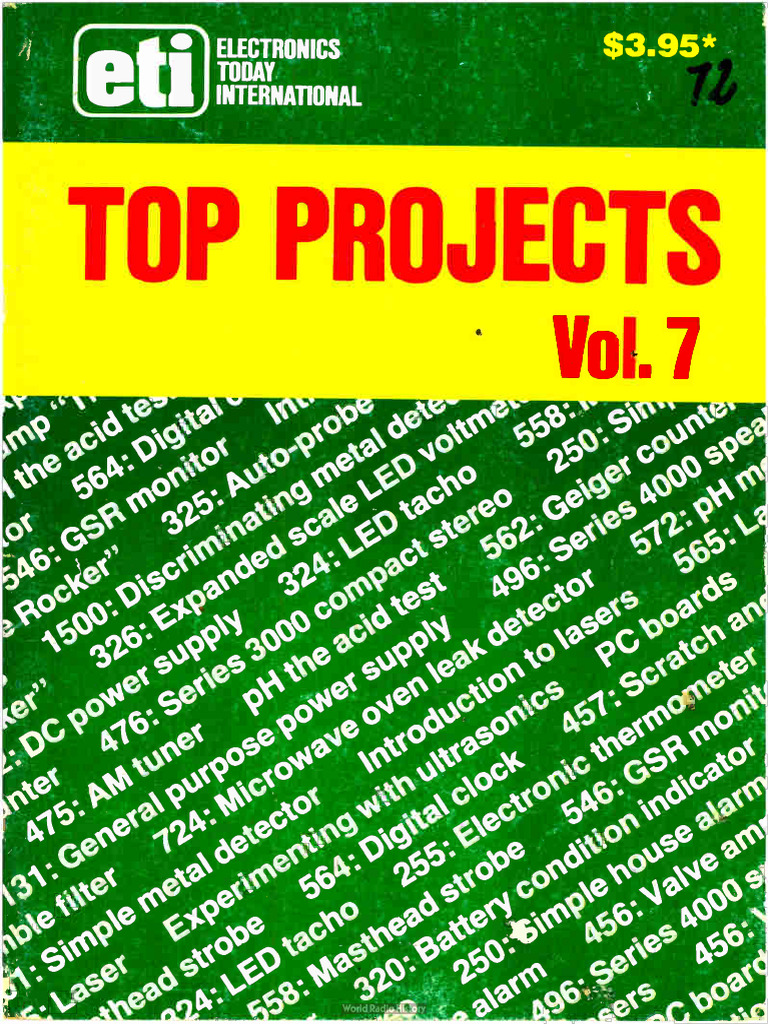 ETI - Top Projects | PDF | Electronic Oscillator | Detector (Radio)