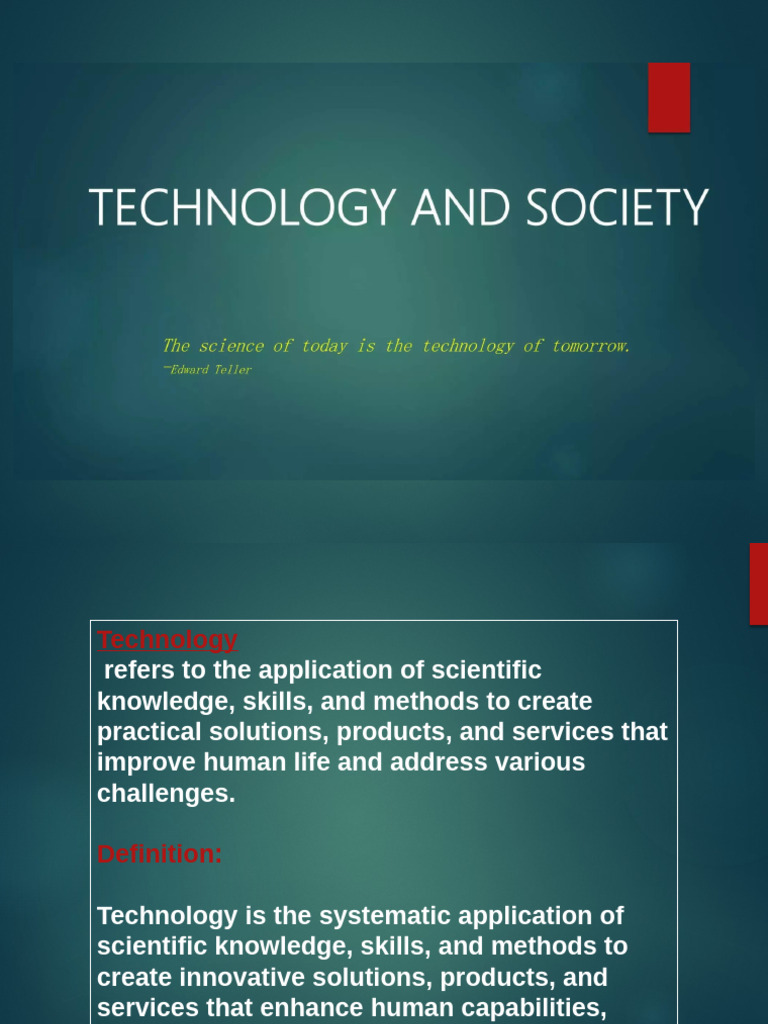 Technology and Social Change by AA | PDF | Economies