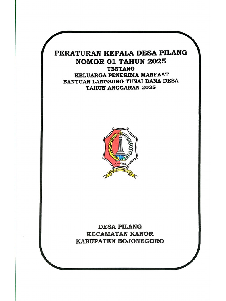 Perkades - BLT DD 2025 | PDF