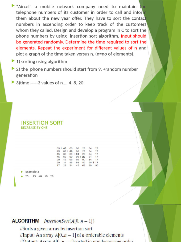 4 - Insertion Sort | PDF