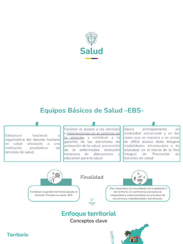 Presentación Lineamientos EBS - Difusión | PDF | Enfermería | Salud mental