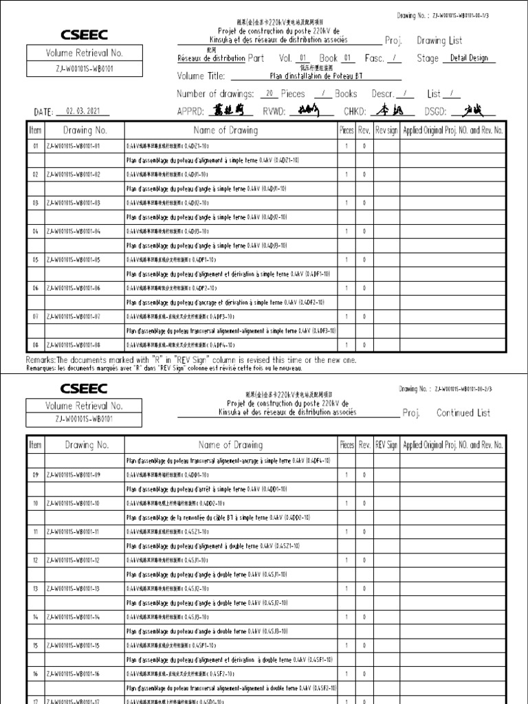LV Line Structure Drawing | PDF