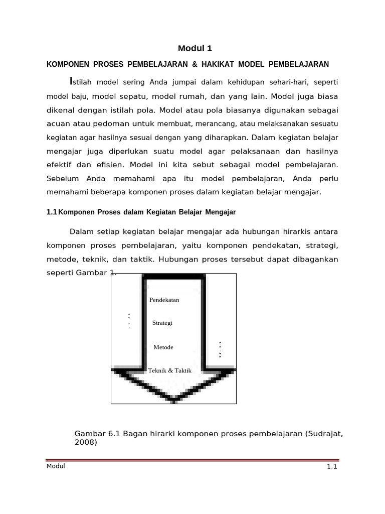 Model Pembelajaran | PDF