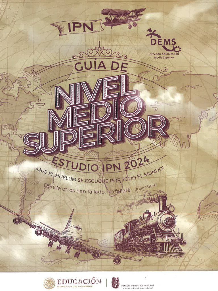 Guia de Nivel Medio Superior Ipn 2024 | PDF