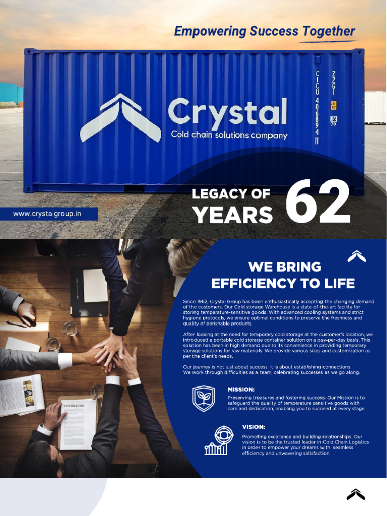 Crystal Logistics Company Profile | PDF