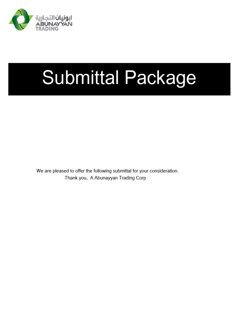 KD1000UF Submittal | PDF | Electricity | Electrical Engineering