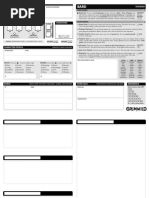 Pathfinder 2E Eidolon Character Sheet | PDF | Tabletop Games | Role ...
