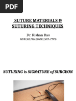 Suture Patterns and Suture Techniques | PDF | Surgical Suture | Medical ...