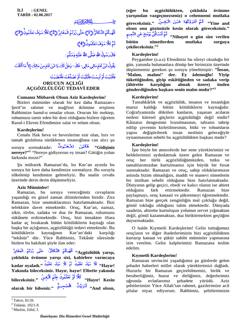 Orucun Al Agzll Tedavi Eder | PDF