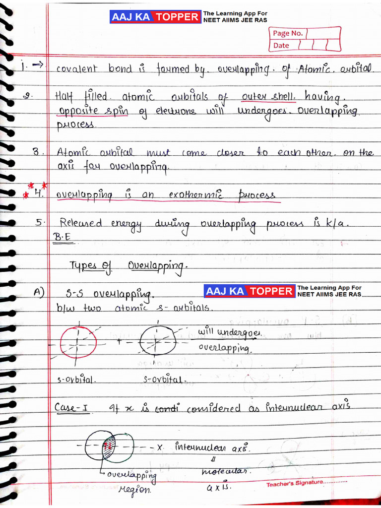 Chemical Bonding Notes English Part 2 | PDF