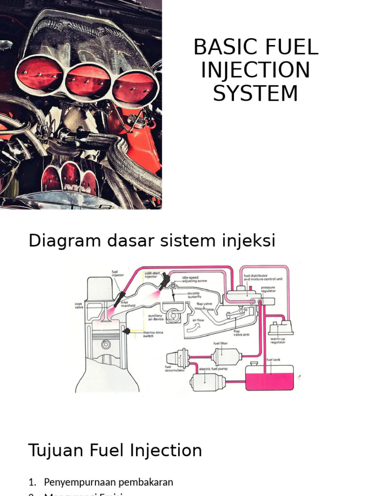 Basic Fuel Injection System | PDF