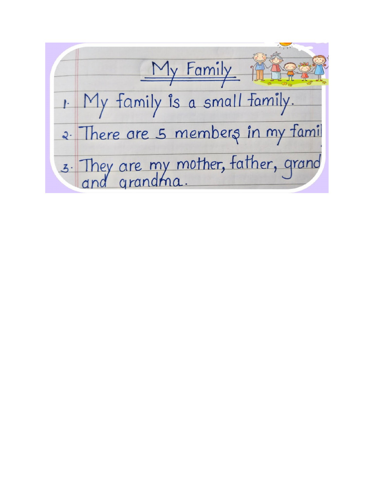 My Family | PDF