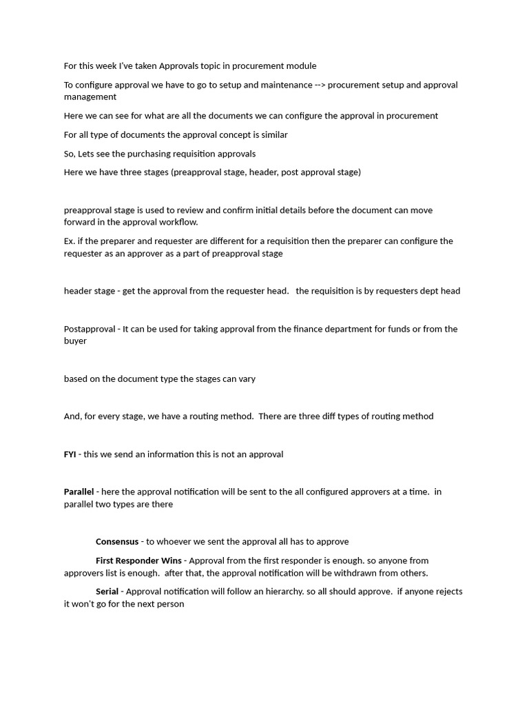 Procurement Approval Workflow Guide | PDF | Invoice | Business
