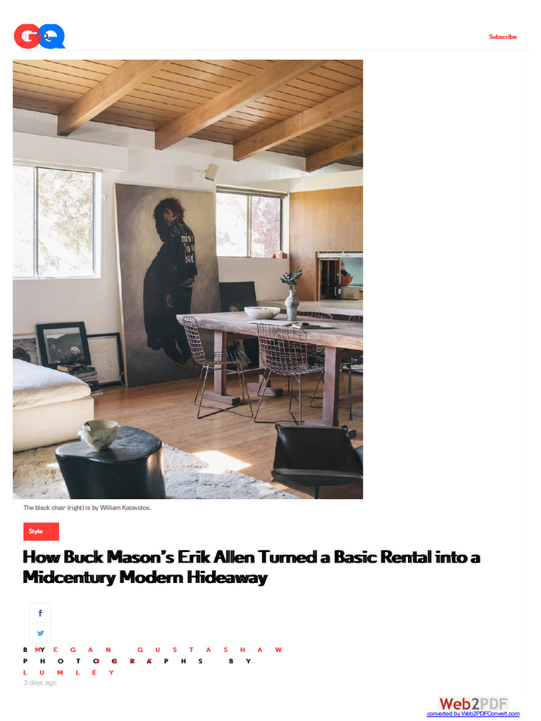 Gentlemen's Quarters by GQ | PDF