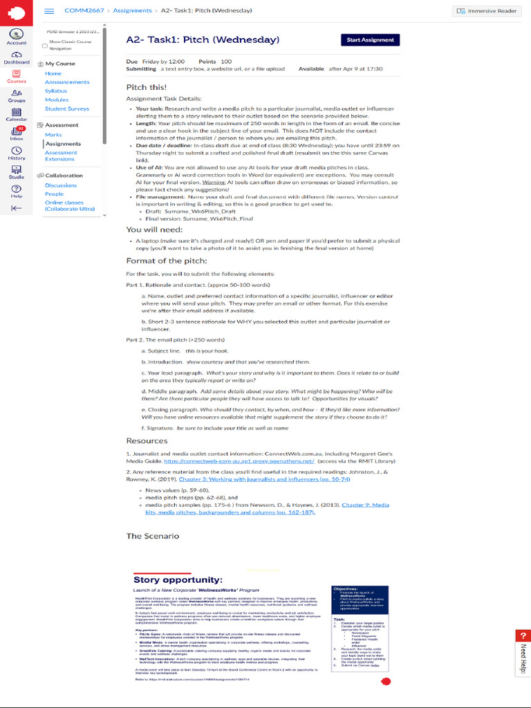 A2 Task1 Pitch Wednesday 04 09 2025 - 02 - 43 - PM | PDF