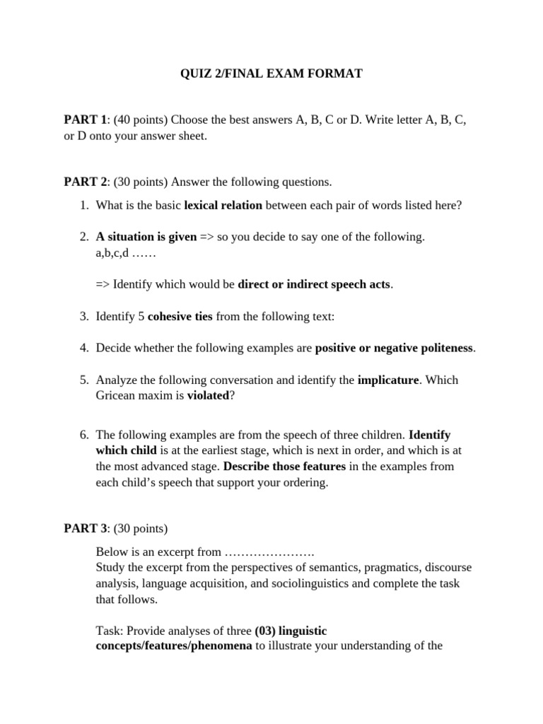 Quiz 2 | PDF